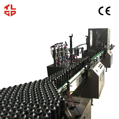 Auto Aerosol Filling Crimping Machine For Deodorant Deodorizer Spray