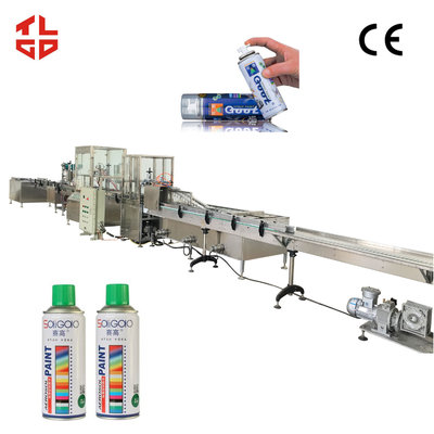 Aerosol Spray Paint Can Filling Machine Filling Lines