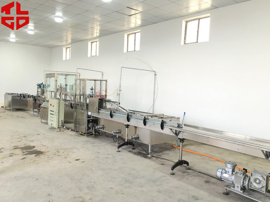 Stainless Steel Aerosol Spray Paint Filling Machine For Sanitizer Disinfector Spray