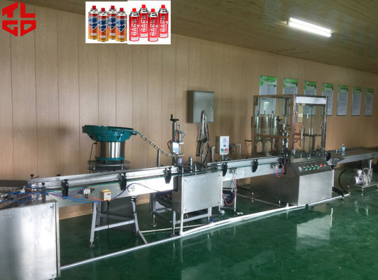 Aerosol Spray Butane Gas Filling Machine , Auto Aerosol Filling Equipment