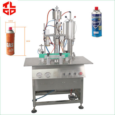 Semi Automatic Professional Butane Gas LPG Gas Refilling Machine  Max 500ml