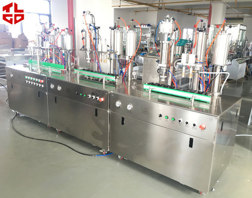 Self Defense Spray Bag On Valve Aerosol Filling Machine With Microcomputer Control