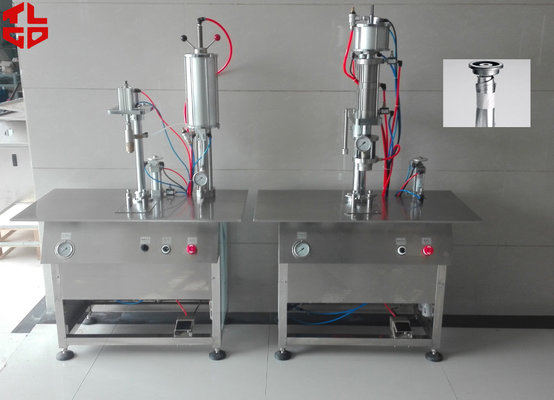 Bag On Valve Water Based Liquid Material Aerosol Filling Packaging Machines