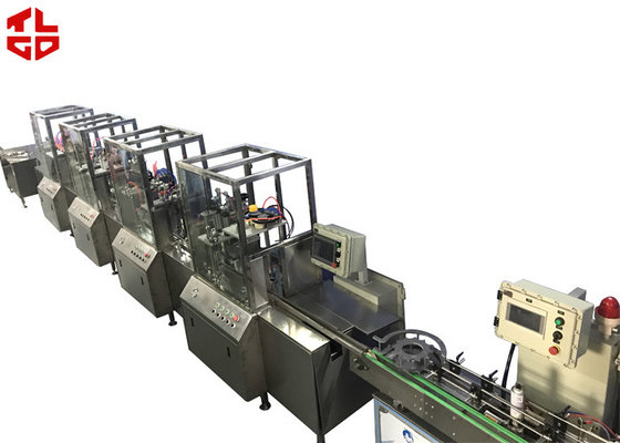 20CBM Automatic Aerosol Filling Machine , Spray / Aerosol Paint Can Filling Machine