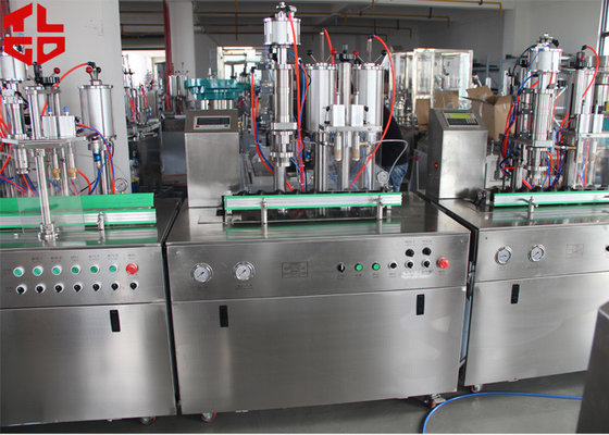 Pneumatic Automatic Aerosol Can Bag On Valve  Fire Extinguisher Aerosol Filling Lines