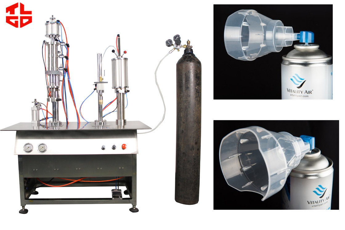 Safe Oil Free Fresh Air / Oxygen Gas Filling Machine With Compressed Air Power
