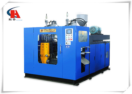 Small HDPE Extrusion Blow Molding Machine Fast Production Rates 43KW Power