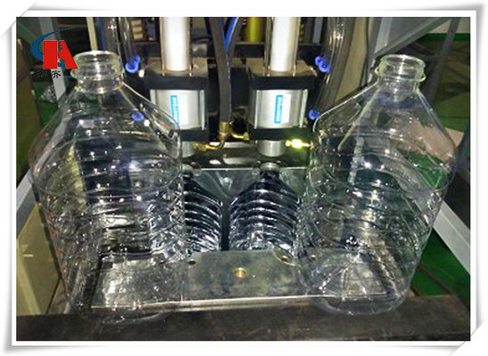 High Safety PET Bottle Making Machine 5L Stretch Blow Moulding Double Start Working Button