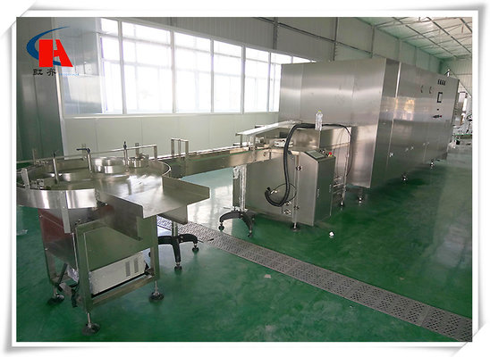 Small Scale Drinks Bottling Production Line , Water Bottling Plant Machine 18 Filling Heads