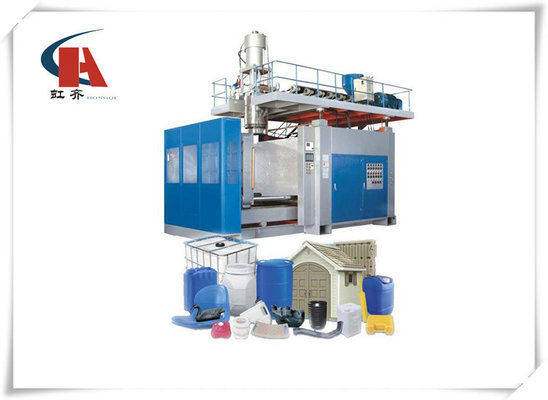 Plastic Stretch Extrusion Blow Molding Machine 4 Die Heating Zones CE Approved