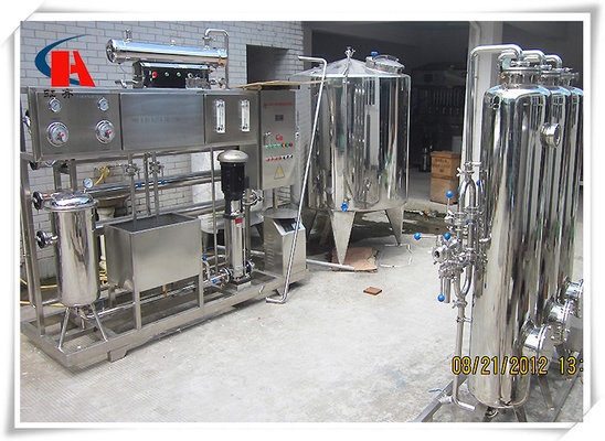 Sand / Carbon Filter Water Purifier Machine , 220v 380v Water Softener Plant