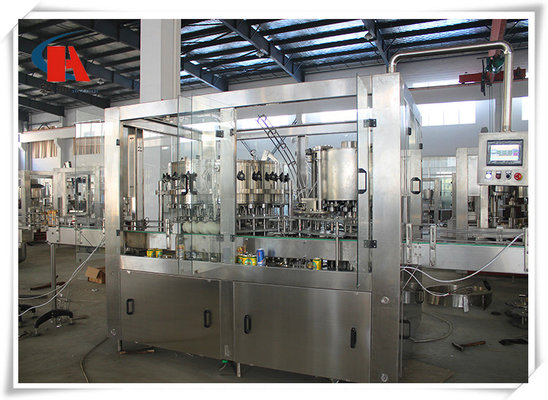 PET Bottle Carbonated Beverage Filling Machine Rinsing Filling Capping 3 In 1 Monoblock