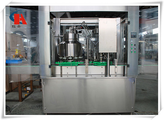 Automatic Carbonated Beverage Filling Machine Adopting Equal Pressure Filling Principle