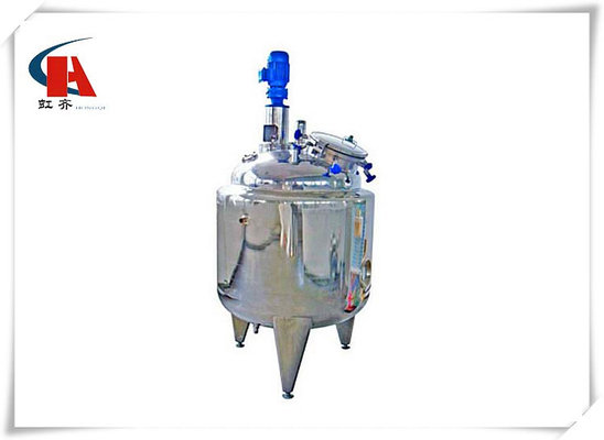 Tempreture Control Stainless Steel Tanks Vessel Container Reactor 50mm Heat Preservation Layer