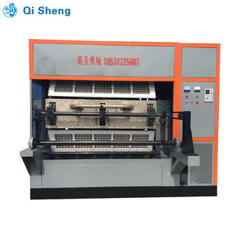 2950 * 1320 * 1500mm Rotary Egg Tray Machine Heavy Weight 12 Months Warranty