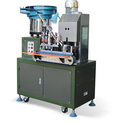 Automatic Wire Cut Strip Crimp Machine Power Cord Plug Making Machine 2000 ~ 2300pcs / hour