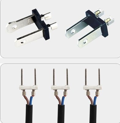 Flat Cable Stripper Terminal Crimping Machine 2 Flat Pin Plug American Standard