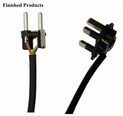 Electrical Plug Automatic Wire Crimping Machine for French Type 600 ~ 1000 pcs / hours