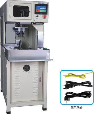 High efficient 6 wheel Ac power cord cable&wire binding machine
