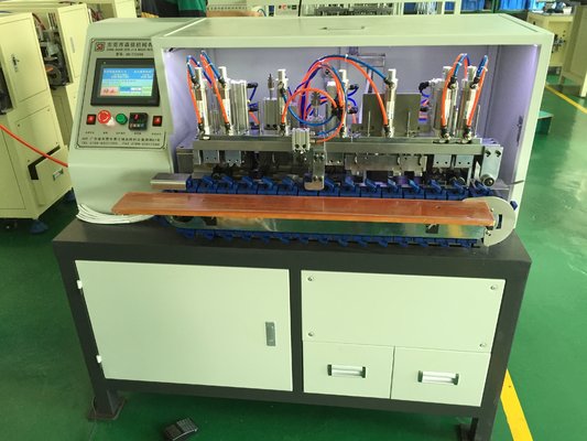 Electrical Cable Wire Tinning Machine For 2 Core Round Cable Sloder
