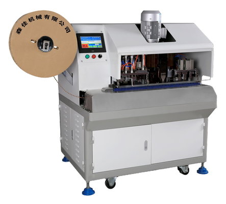 IEC C7 Power Cords Terminal Crimping Machine 50Hz 0.5 - 0.8Mpa