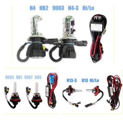 Le xénon de H4 HB2 HB1 HB5 HB3 Hi/Lo s'allume pour les voitures, C.A. 12V de 12000K 55 W