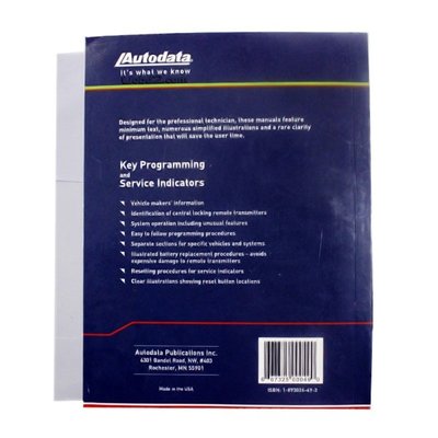 Key Programming and Service Indicators Book