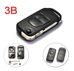 Remote Key Shell for Mercedes-Benz