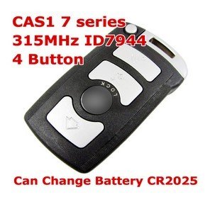 4 Buttons Remote Key ID7944 315MHZ for BMW CAS1 7 Series