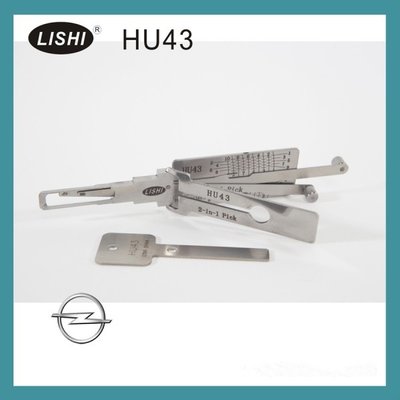 LISHI Opel HU43 2-in-1 Auto Pick and Decoder