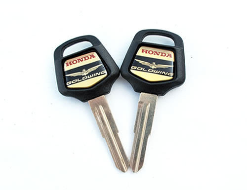 Honda Moto transpondeur Key Shell noir