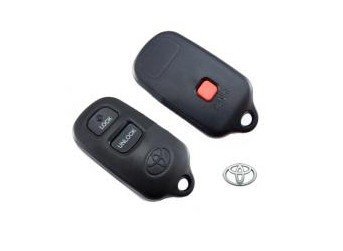 Remote Key Shell 2+1 Button for Toyota Highlander (With Logo)
