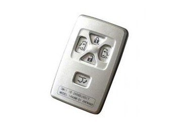 Remote Key Shell Smart Card 5 Button for Toyota