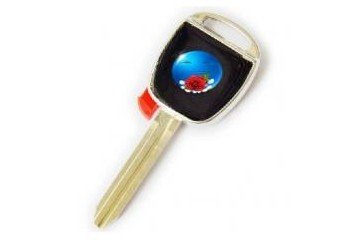 Crystal Epoxy Transponder Key Shell for Toyota