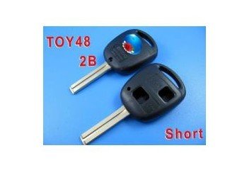 Key Shell 2 Button TOY48 for Toyota (short)