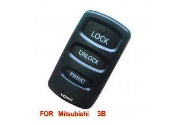 Mitsubishi Remote Key Shell 3 Button