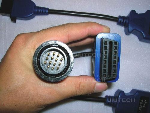 Benz 14 Pin Truck / Auto / Car Diagnostic Cables For Truck Scanner