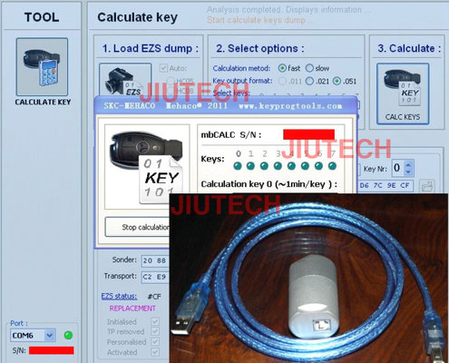 Super Mercedez Benz STAR key calculation tool