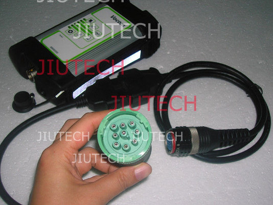 9 Pin Volvo Vocom Diagnostic Cable , OBDII 16 Pin Cable