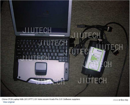 CF29 Laptop With 2013 PTT 2.01 Volvo vocom Vcads Pro 3.01 Software
