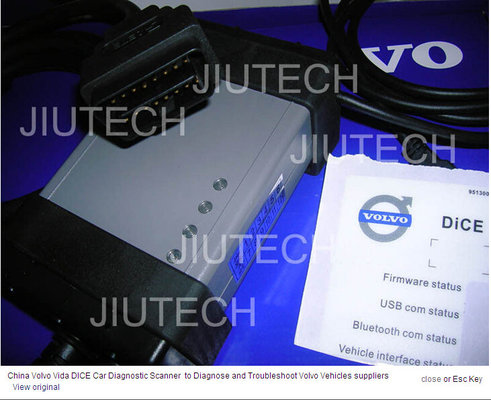 Scanner diagnostique de voiture de MATRICES de Volvo Vida pour diagnostiquer et dépanner des véhicules de Volvo