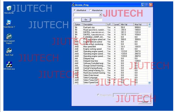 Volvo Vcads PTT Devtool Exe Support Programme vitesse limite / modifier l'ID de châssis