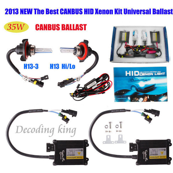 Le Bi-Xénon H4 9004 de voiture à C.A. 12v 9007 9003 Hb2 Salut-Lo a caché le ballast de Canbus de kit de conversion