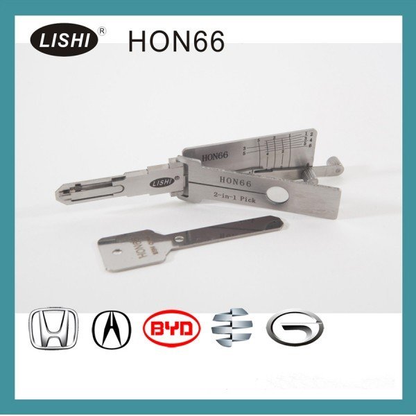 Honda HON66 2 in 1 Auto Lishi Lock Pick For Jazz / Legend / Stream