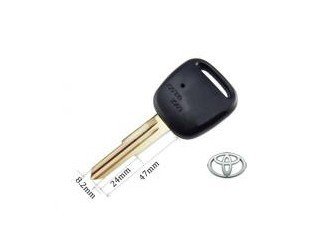 Remote Key Shell Side 1 Button For Toyota Right Blade No Logo