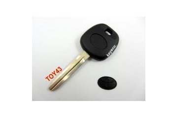 Key Shell For New Style Toyota ( position for the TPX1,2 and carbon chip)