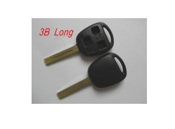 Key Shell 3 Button Long For Lexus (without the words and Logo)