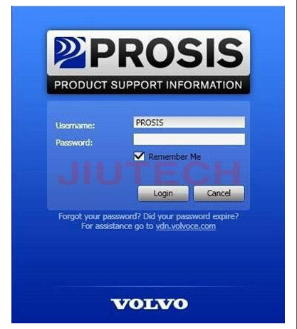 La Version complète de WinXP Volvo Prosis 2011 avec langues anglais, espagnol, allemand, français, japonais