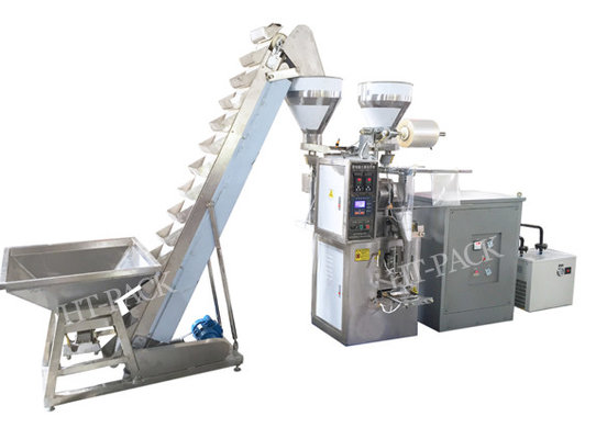 China Puffed Food Granule Packing Machine with Stainless Steel Material , Full Automatically supplier