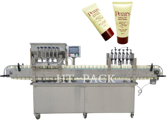 6 Nozzles 30ml Tube Bottle Cream Filling Machine Bottle Filling Equipment supplier